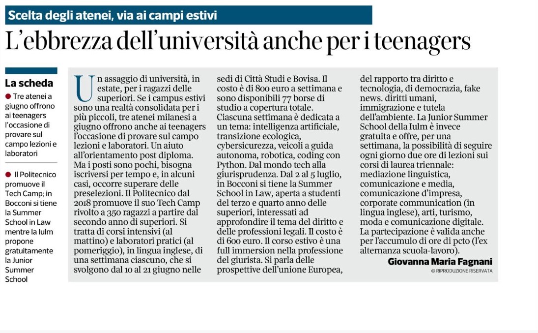 They talk about us: TechCamp@POLIMI 2024 - TechCamp